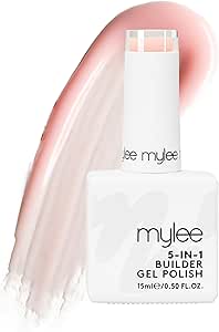Mylee 5 in 1 Builder Base Strengthening Gel 15ml, UV/LED Nail Polish ...
