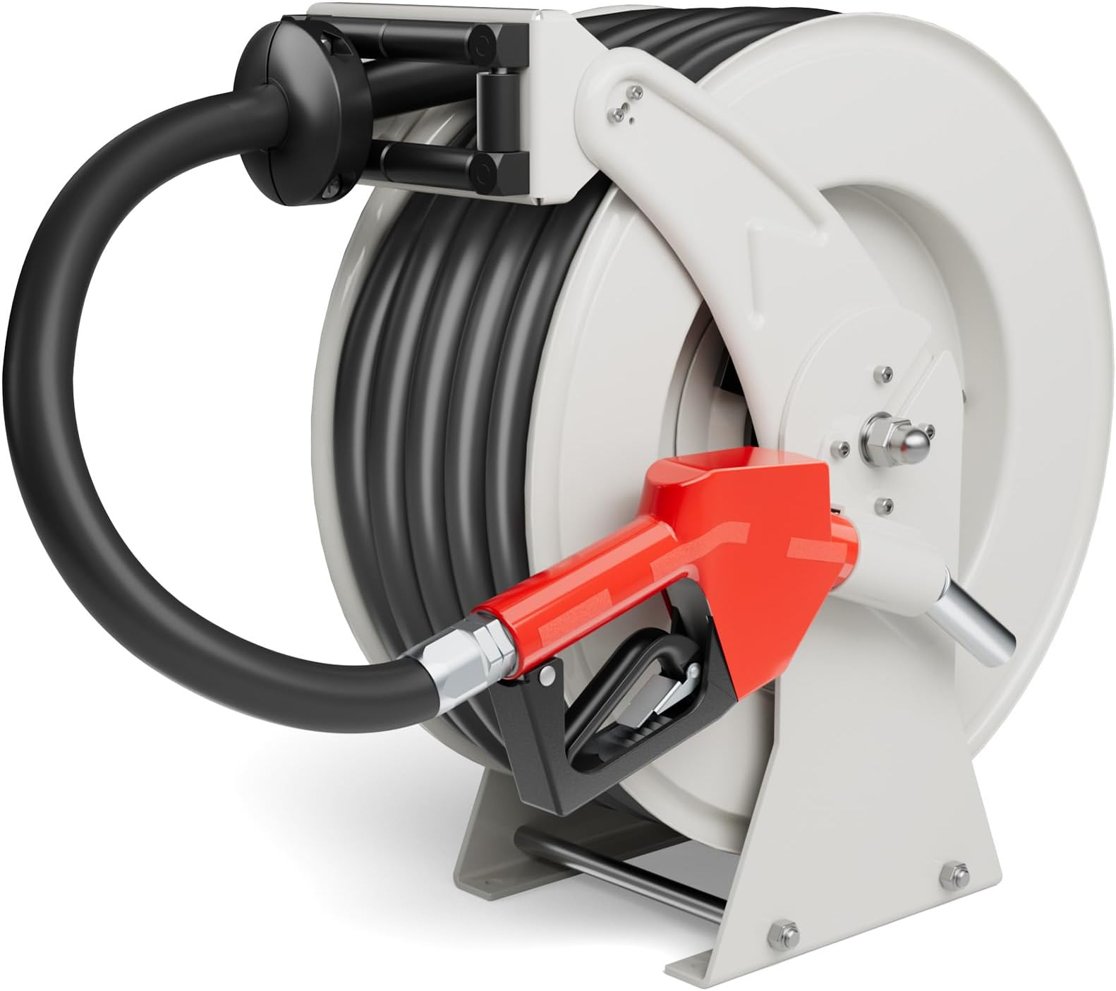 GIAYOGO Fuel Hose Reel,Fuel nozzle,Fuel Hose Swivel,1" X 33 ...