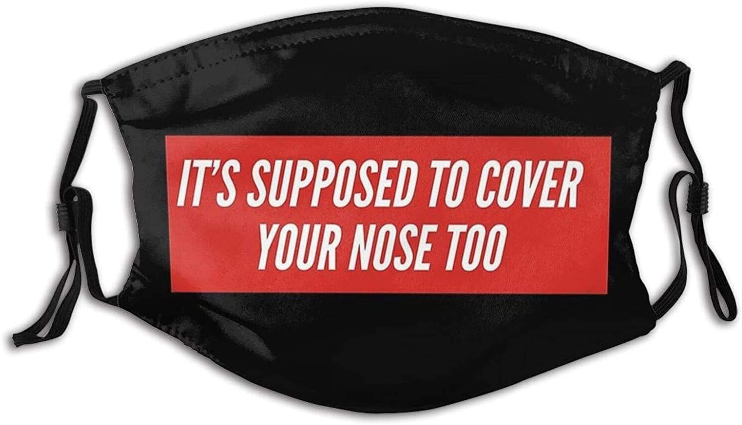 Amazon.com: The Mask Goes Over Your Nose1 Face Mask Scarf, Breathable ...