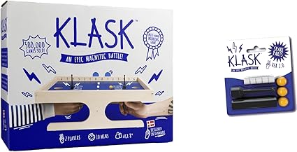 Amazon.com: KLASK : The Magnetic Award-Winning Party Game of Skill That ...