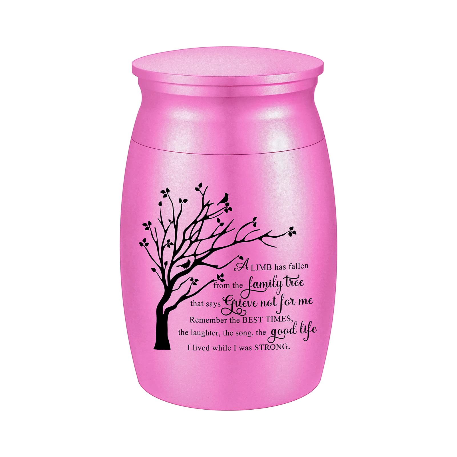 Amazon.com: 3 Inches Small Urn for Ashes Tree of Life Aluminum Mini Urn ...