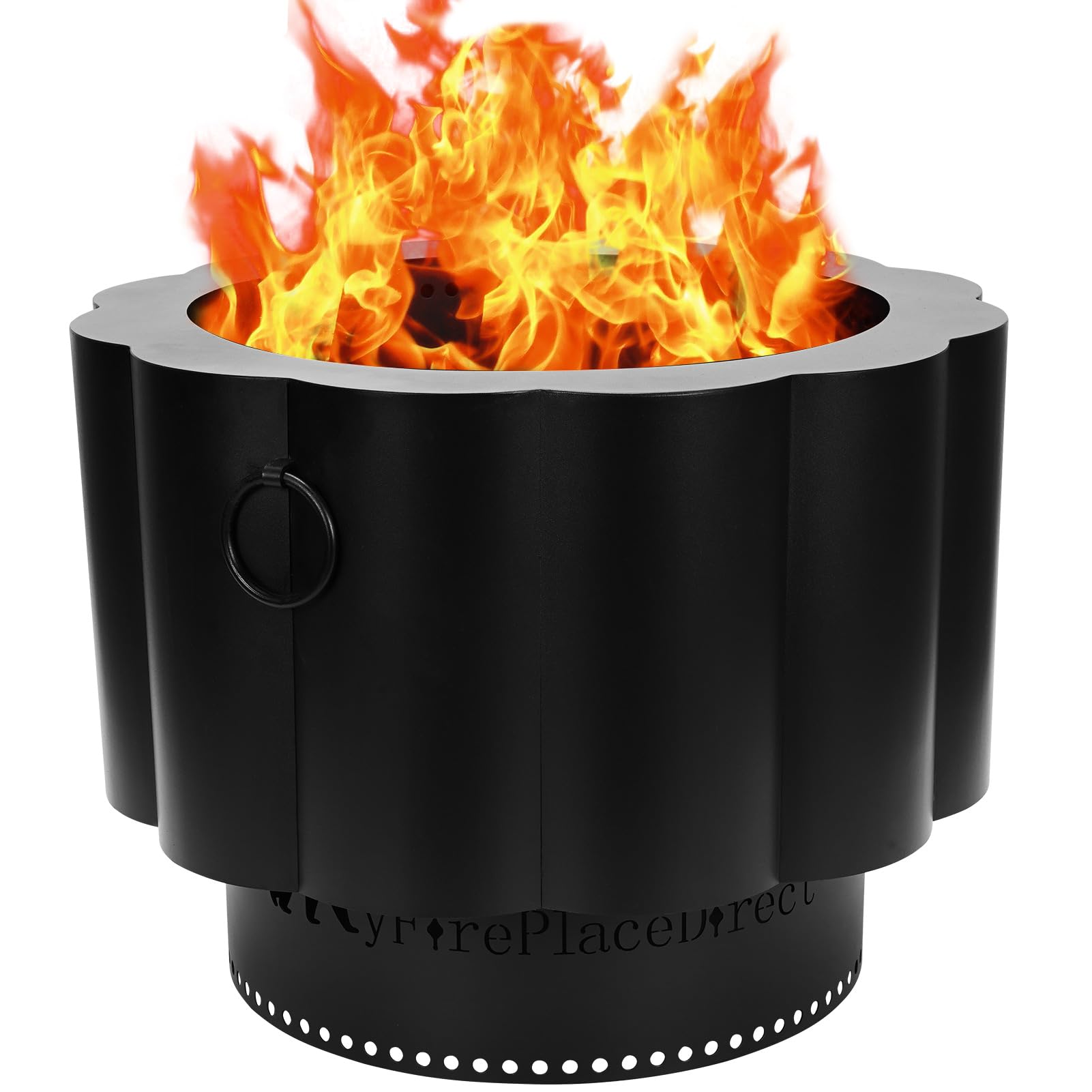 Wood Pellet Fire Pits Outdoor Outsunny Metal Wood Burning Smokeless