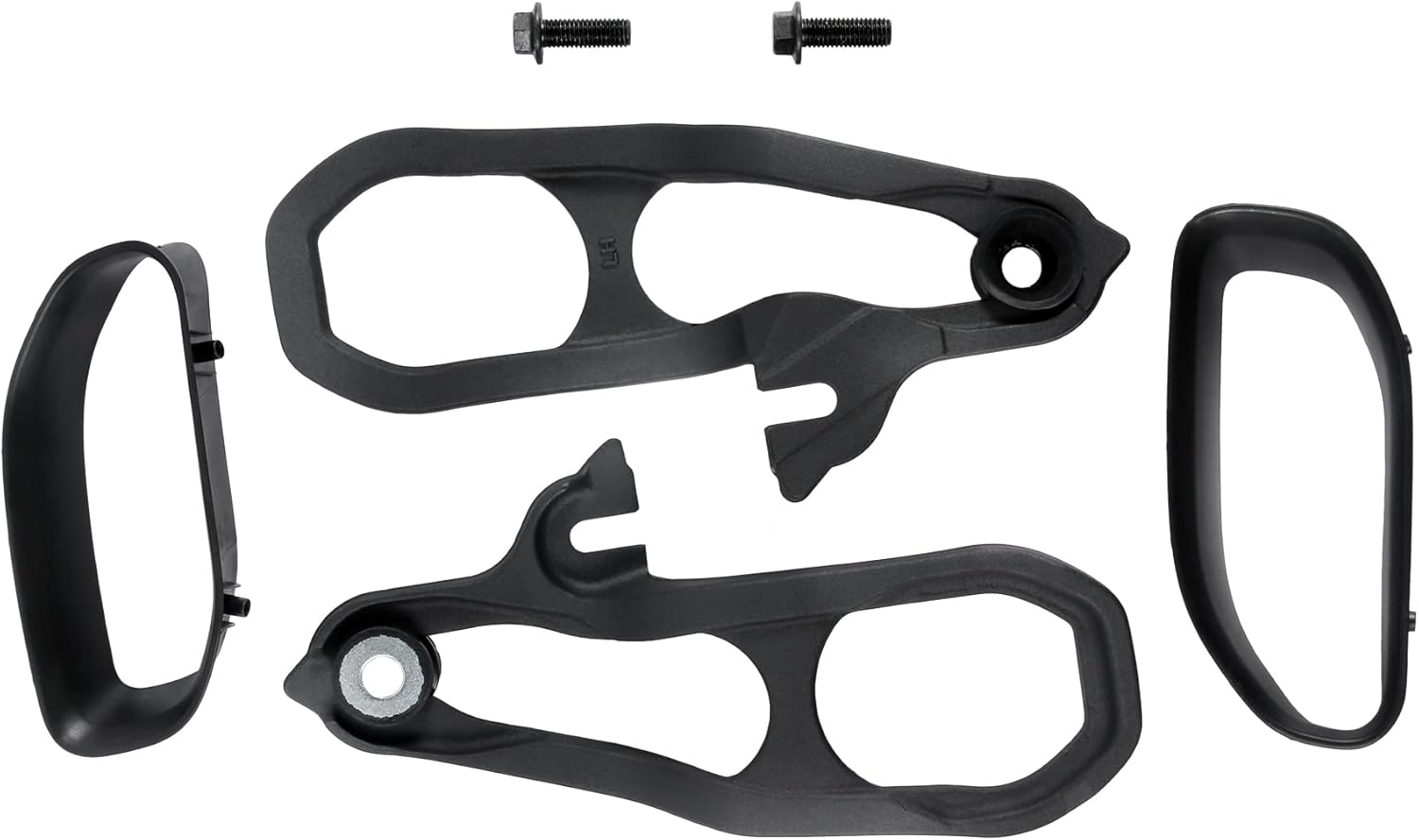 Buy Gledewen Front Tow Hooks Kit(Black), with Bumper Bezel, Left Driver ...