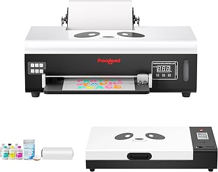 Amazon.com: Procolored F8 A4 GEN-2 DTF Transfer Printer L800 Panda ...