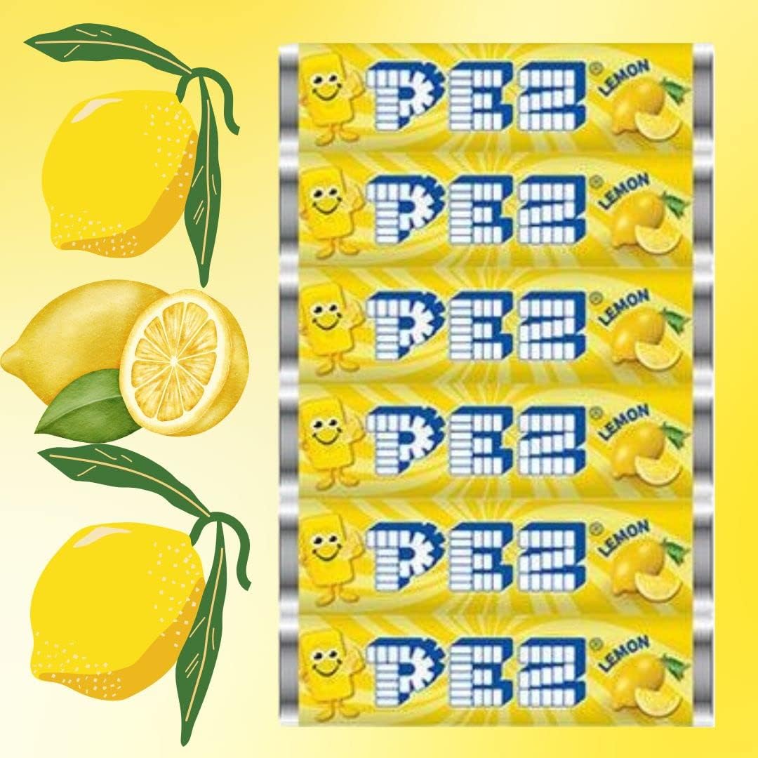 Amazon.com : Pez Candy Refill 6 Rolls Fruit Flavors : Grocery & Gourmet ...