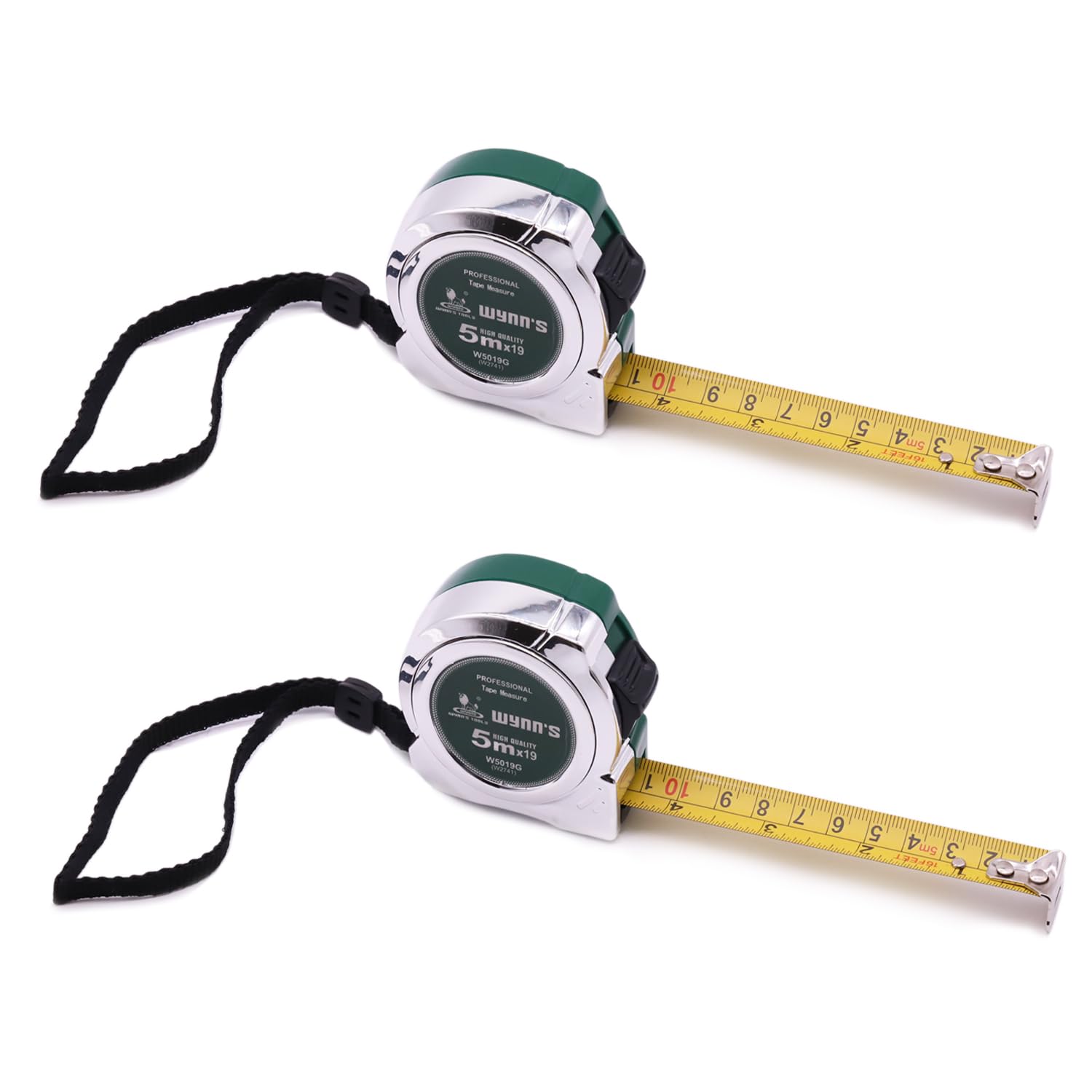 Snapklik.com : 2 Packs Tape Measures Retractable 16 Ft, Length 16 Foot ...