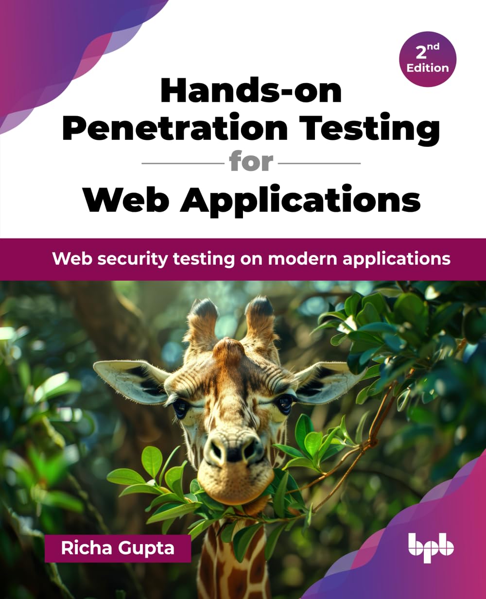 Buy Hands On Penetration Testing For Web Applications Web Security