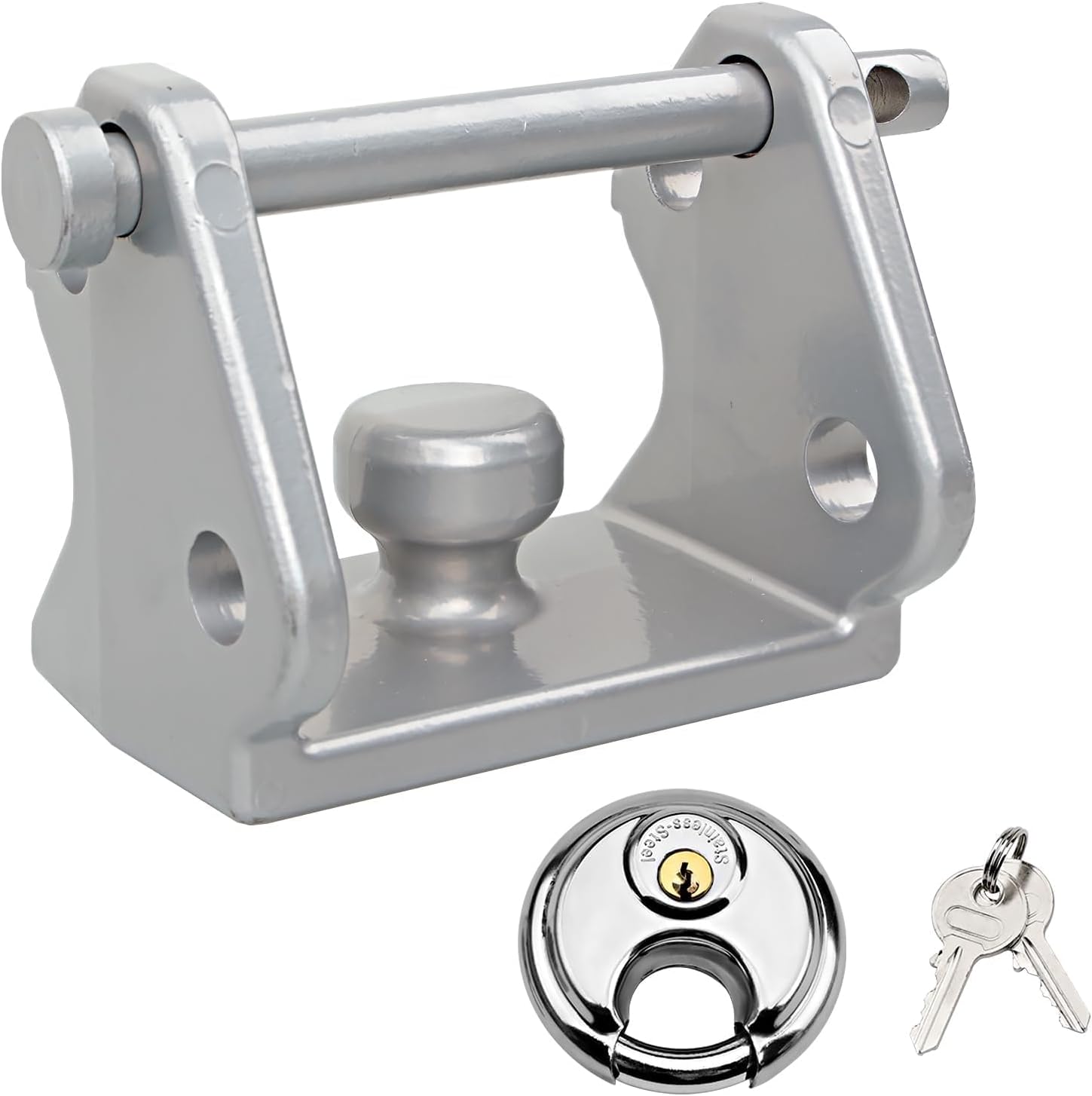 Amazon.com: HQPASFY Trailer Hitch Lock with Keyed Padlock, Trailer ...