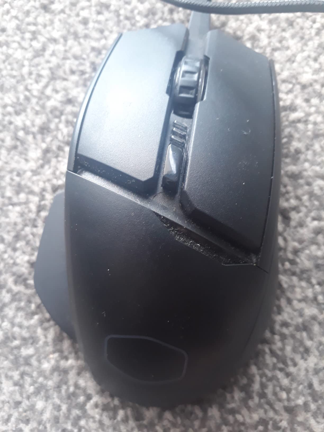 Cooler Master MasterMouse MM830 RGB Optical Ergonomic Gaming Mouse ...