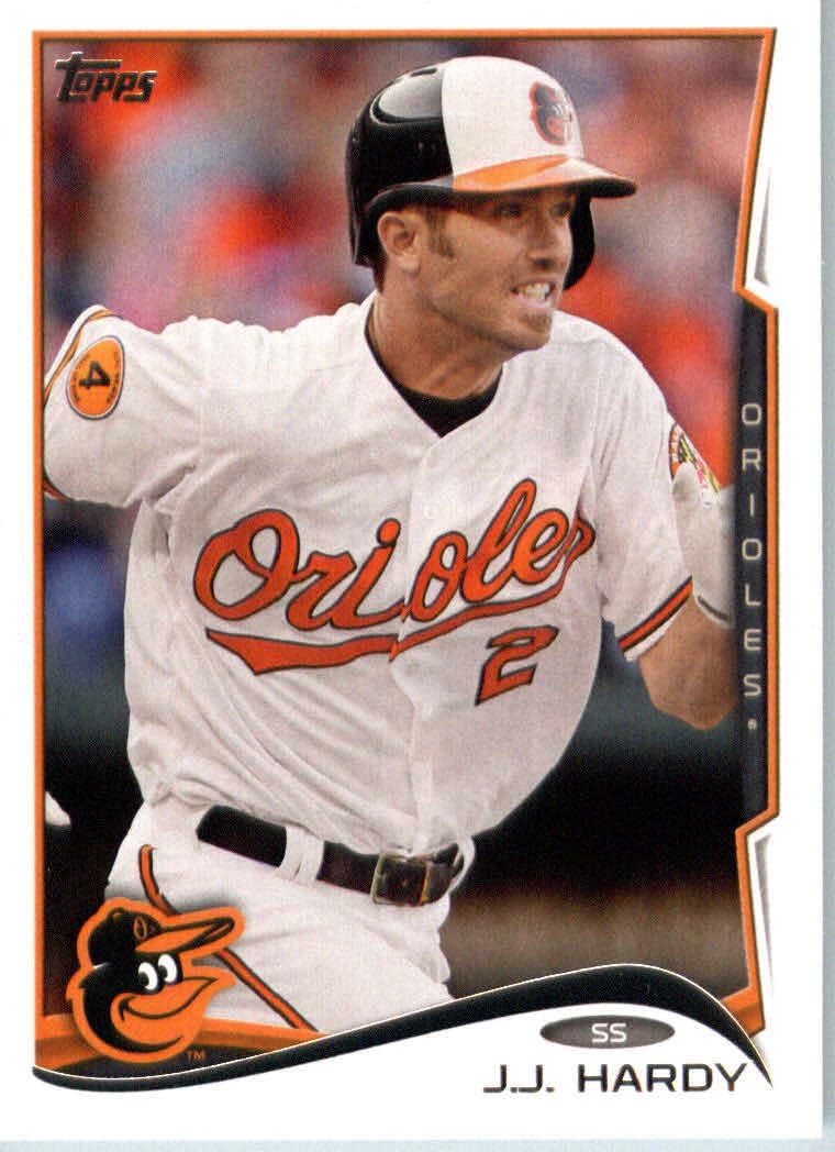 2014 Topps Baseball Card # 377 J.J. Hardy - Baltimore Orioles at Amazon ...