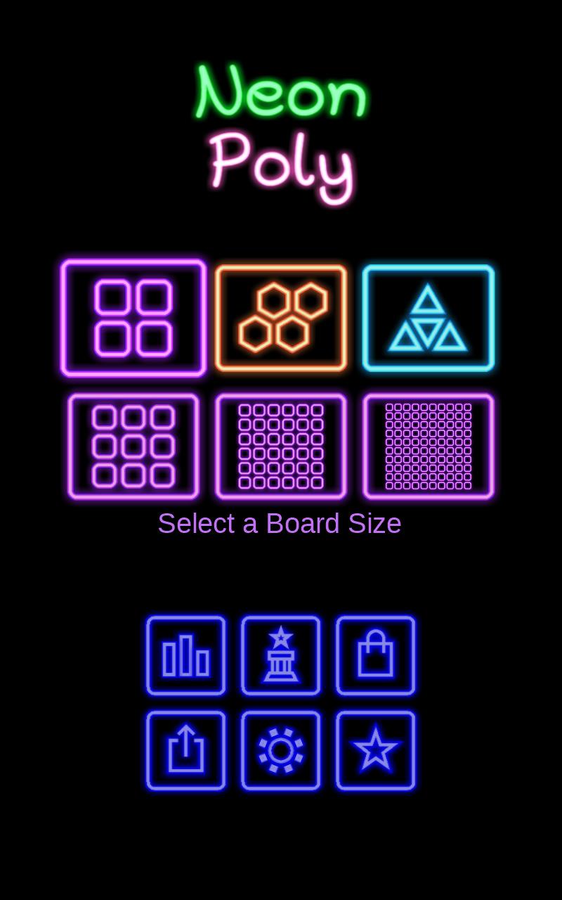 Neon Poly - Shape Puzzle Game - App on Amazon Appstore