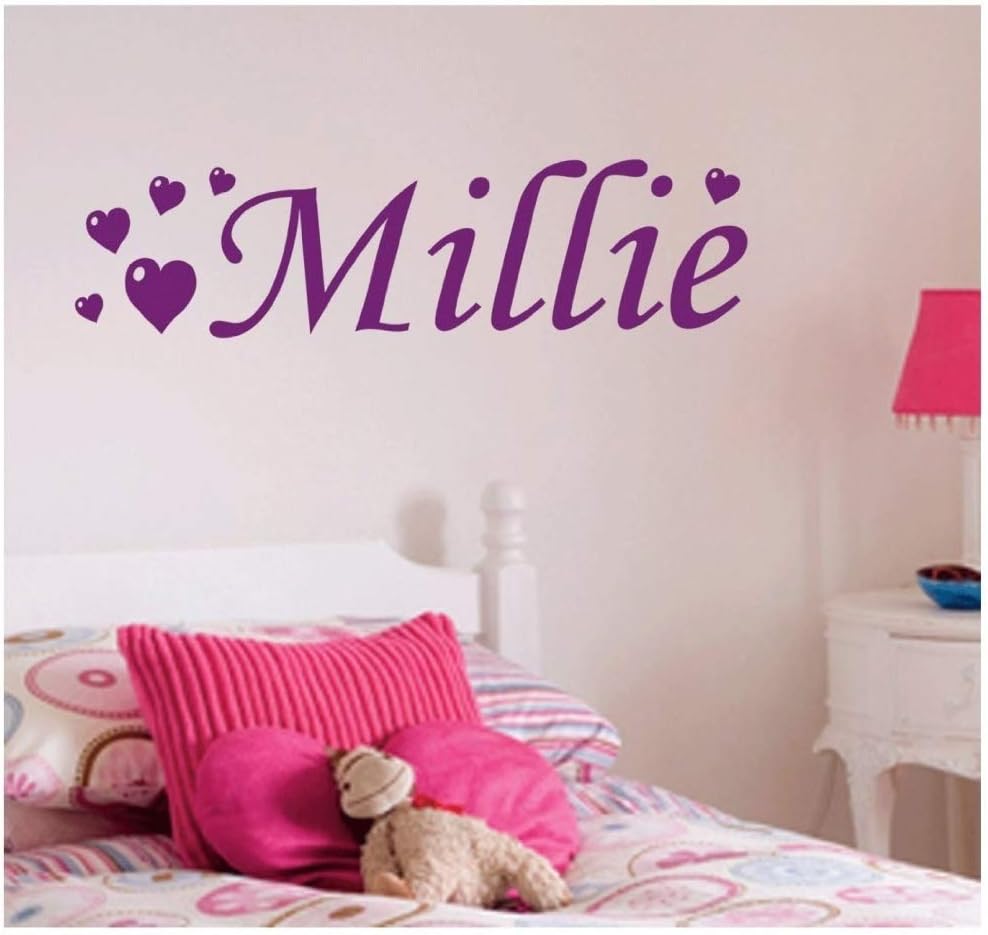 WALL ART DESIRE Personalised Stickers Custom Name Sticker for Boys ...
