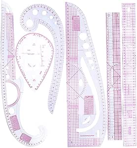 Amazon.com: KUYYFDS French Curve Ruler 6Pcs/Set Scaled Accurate ...