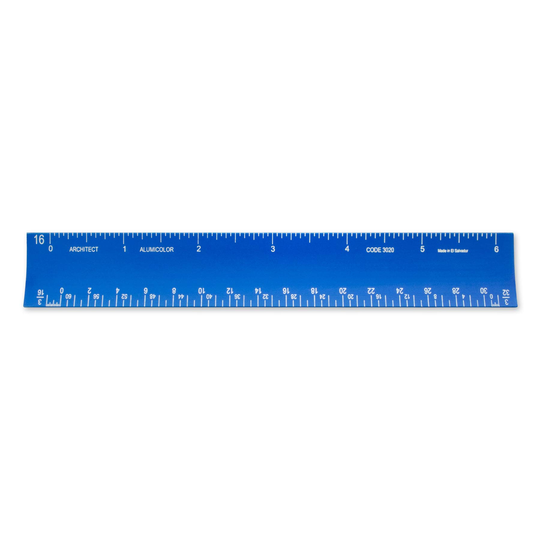 Snapklik.com : Alumicolor 6-inch Aluminum Architect Hollow Scale For School