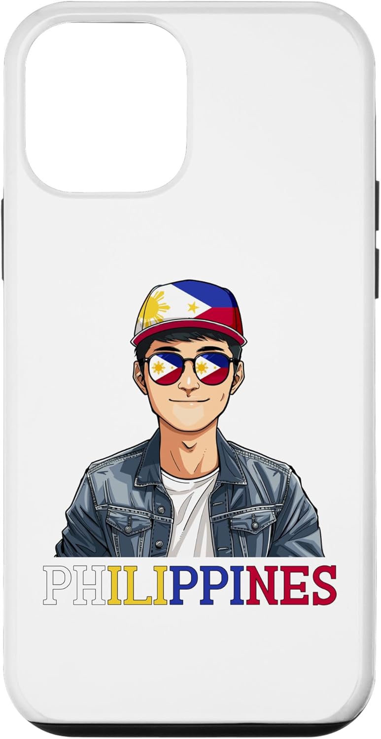 Amazon.com: iPhone 12 mini Filipino Flag Souvenirs Man Uniform Country ...