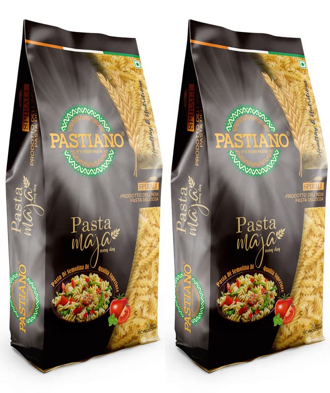 Pastiano Fusilli Maja- 500 Gms Packet- (Pack Of 2) : Amazon.in: Grocery ...