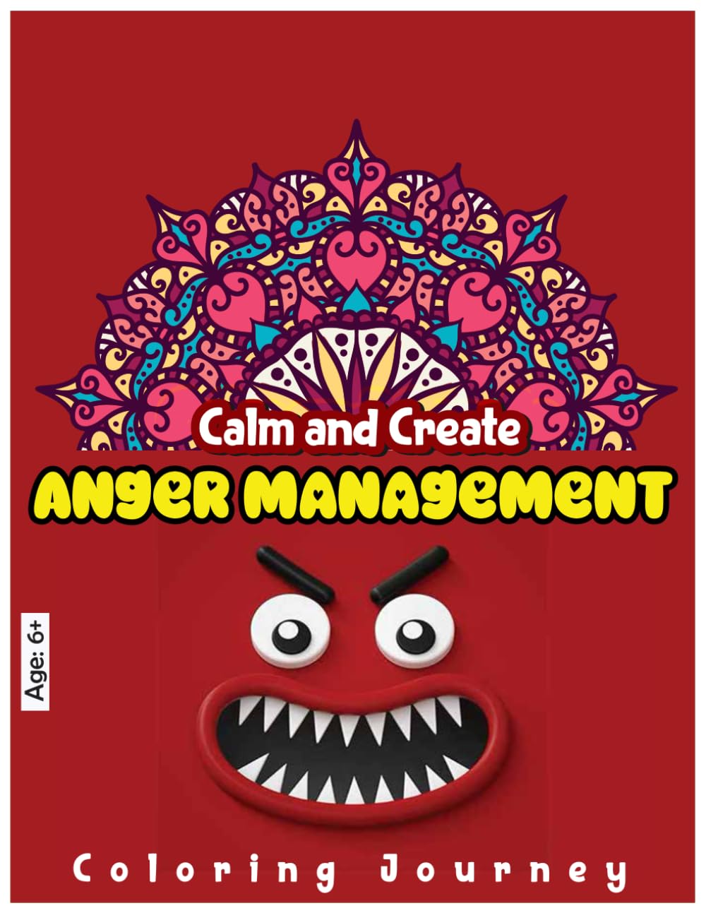 Amazon.com: Calm and Create: Anger Management Coloring Journey ...