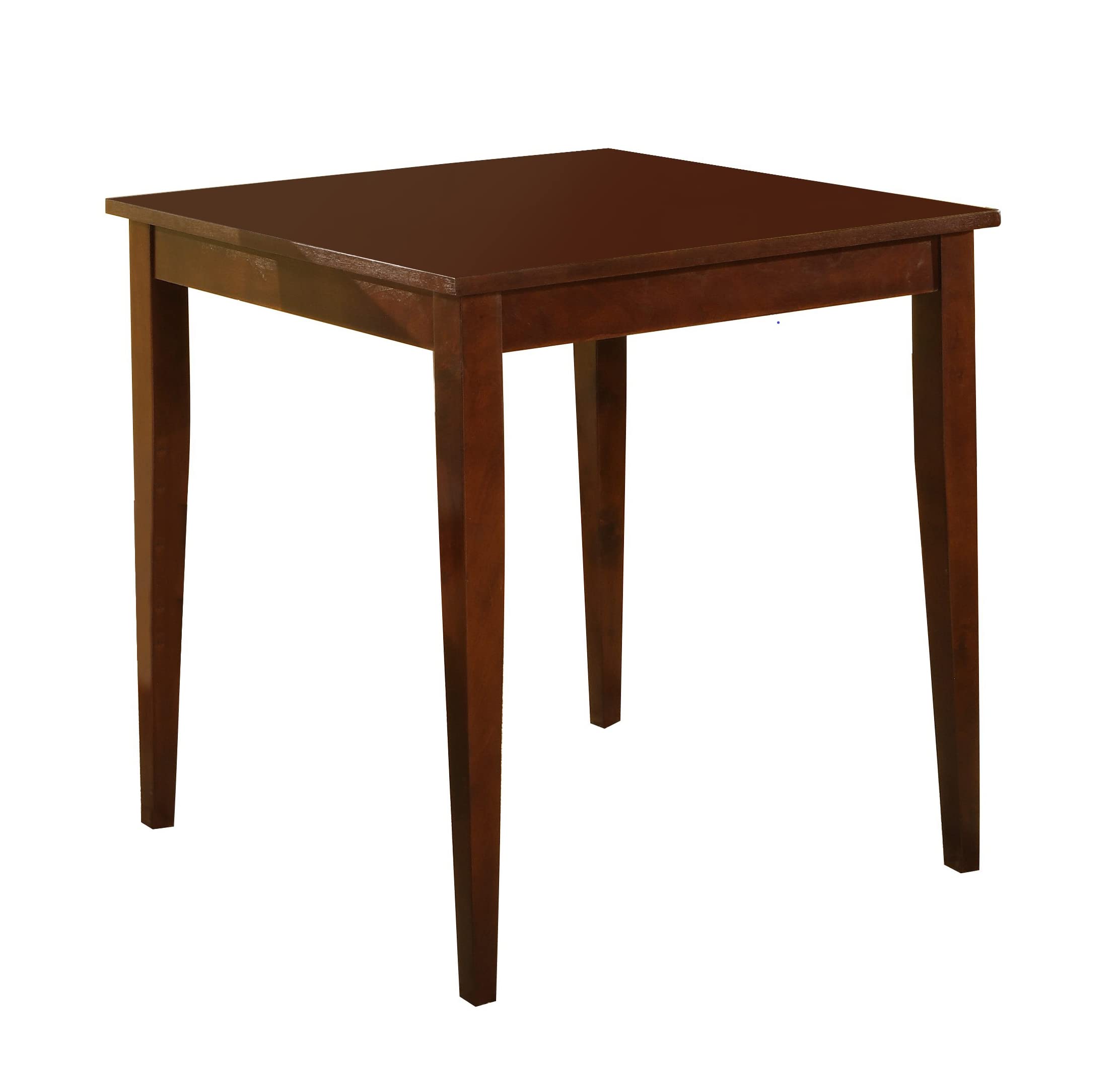 Amazon.com - KB Designs - Cappuccino 30" Square Solid Wood Dining Room ...