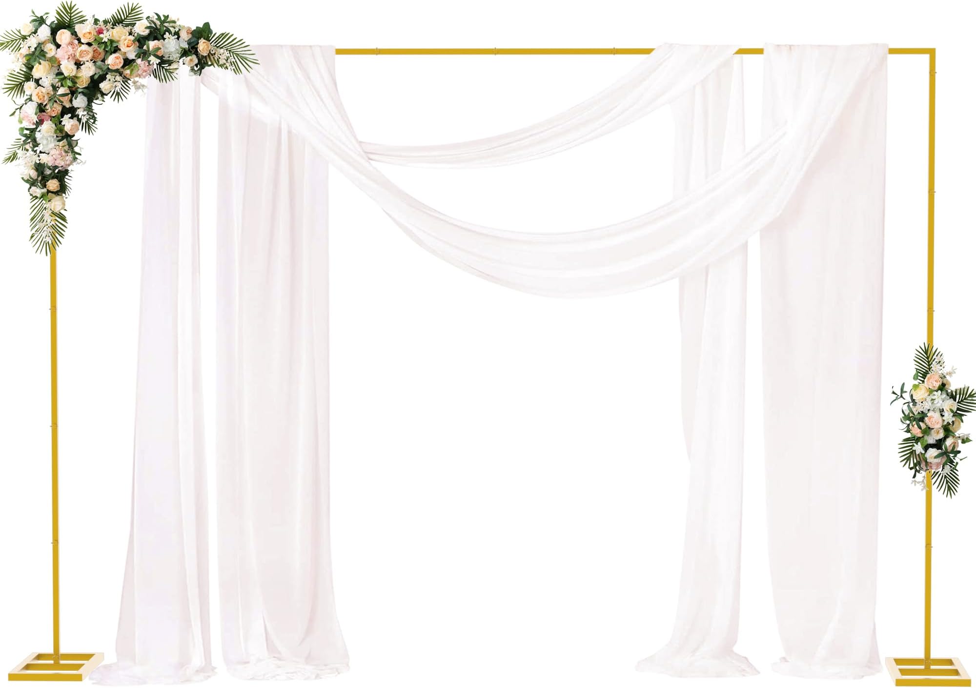 Amazon.com: Fomcet 6.6FT x 10FT Backdrop Stand Heavy Duty with Base ...