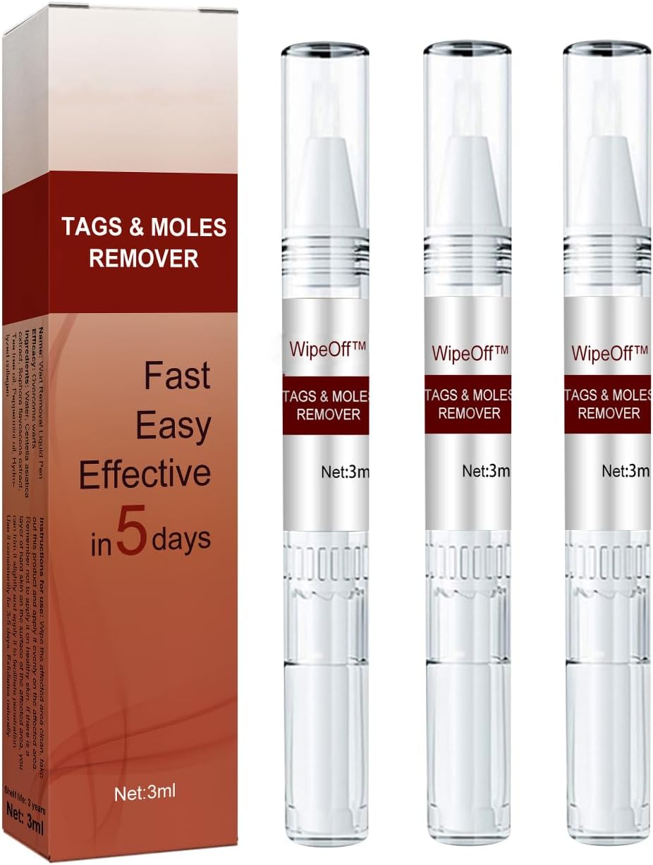 Ninge New Wipe Off Tags Remover,Natural Extract Portable Wart Remover ...