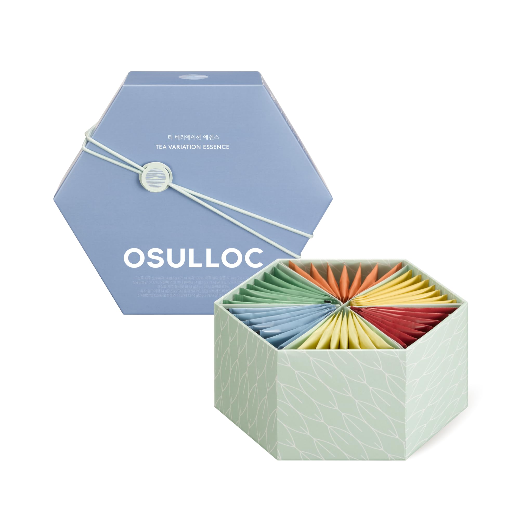 Amazon.com: OSULLOC TEA VARIATION ESSENCE (42 Count, 6 Types x 7 ea ...