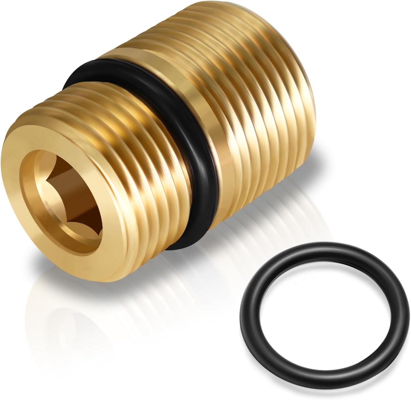 Amazon.com: Boltigen Brass Pressure Washer Pump Fitting， Male M20 to ...
