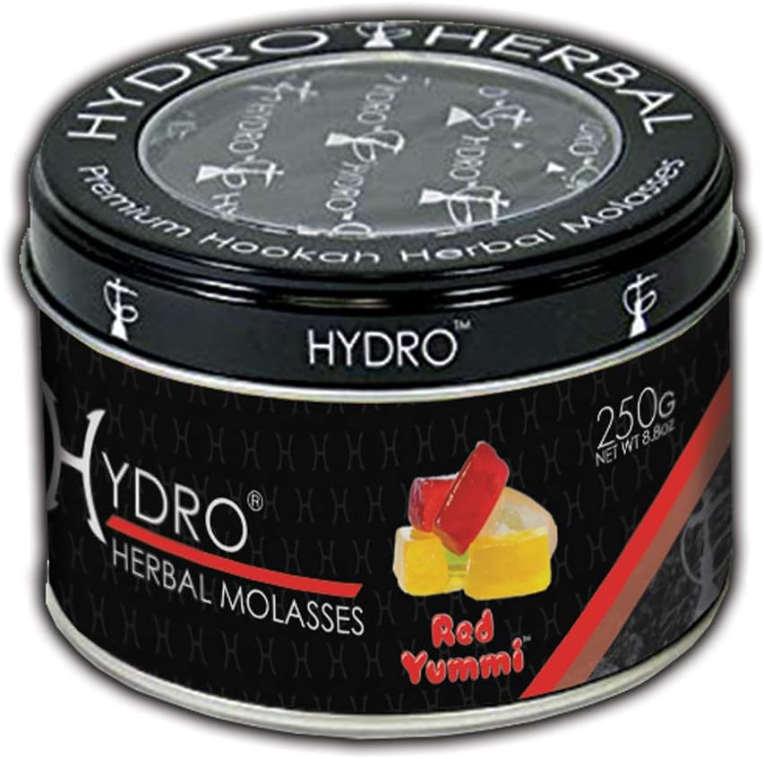 Amazon.com: Hydro Herbal, Red YUMMI Gummy Bear Hookah Shisha Flavor ...