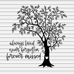 Amazon.com: Bereavement Vinyl Decals Stickers for Walls Car Window ...