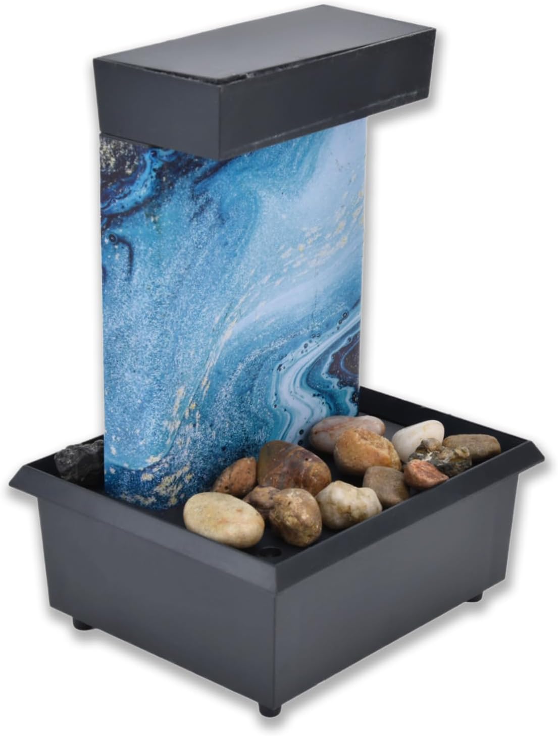 Amazon.com: Mokernali Tabletop Water Fountain, Desktop Water Fountain ...