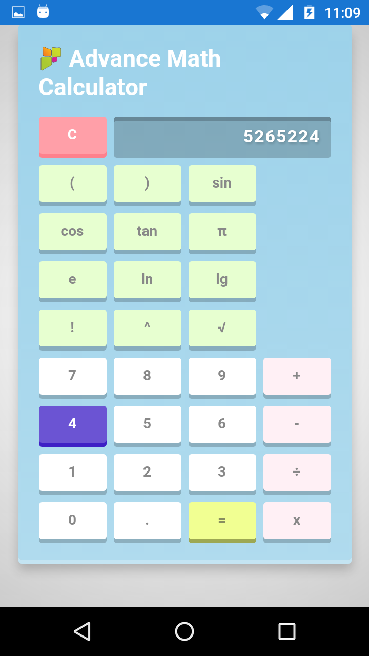 Advance Math Calculator - App on Amazon Appstore