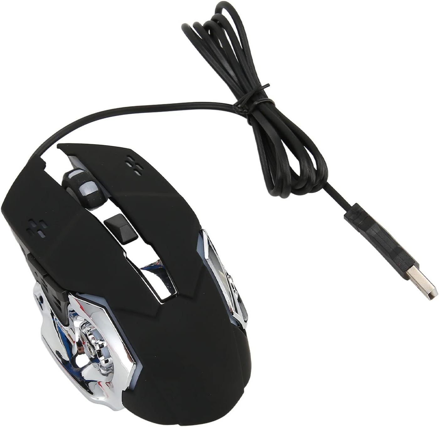 Wired Gaming Mouse Silent Ergonomic Quiet Flexible for Office Space ...