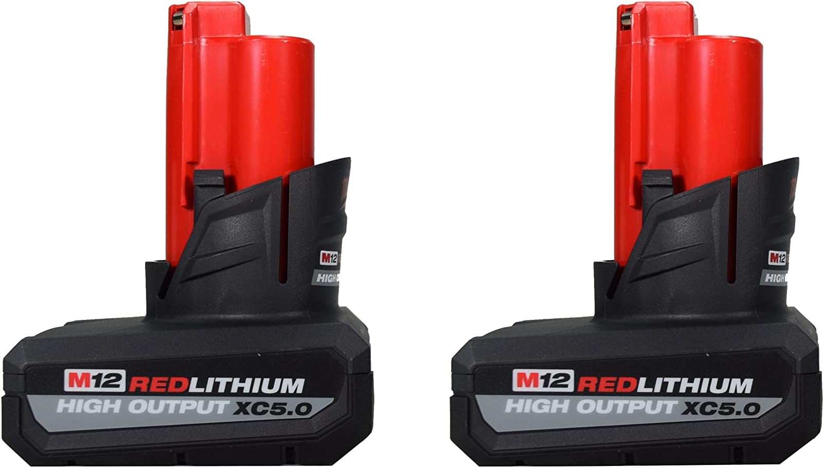 Milwaukee 48-11-2450 - Batería de iones de litio de 12 V (5 Ah de alto ...