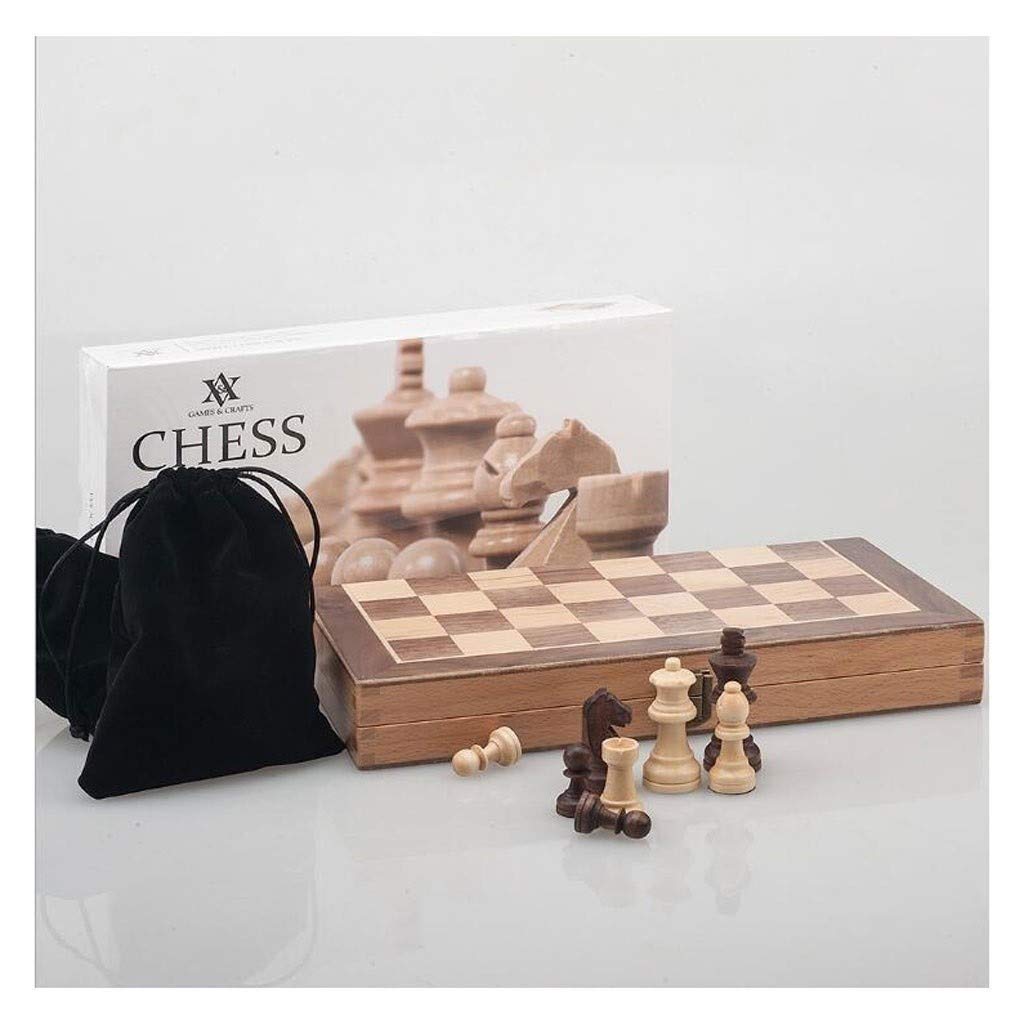 Buy HEZHANG Chess Set Wooden Folding Large Chess Set Handwork Solid ...