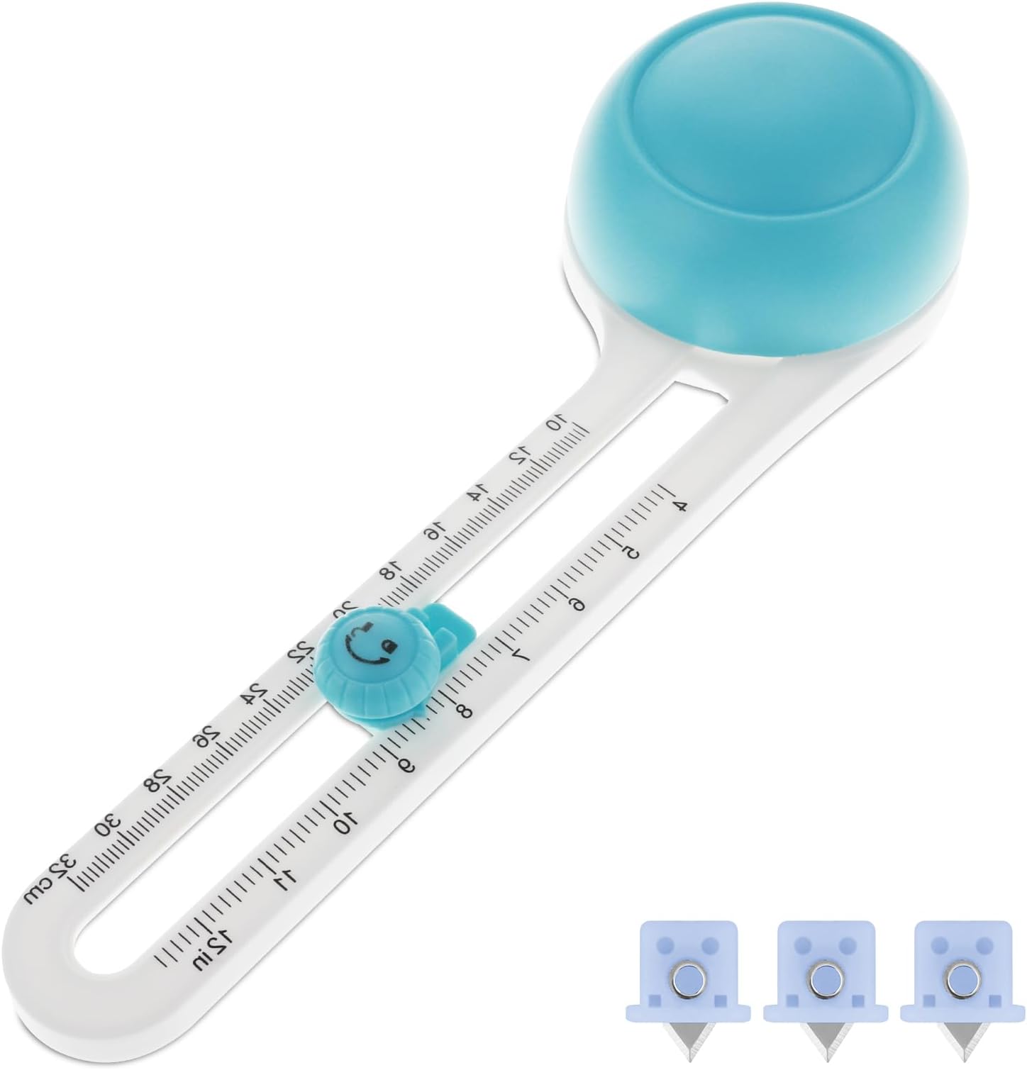 TIESOME Circle Cutter Tool for Paper Crafts, Adjustable Circular Rotary ...