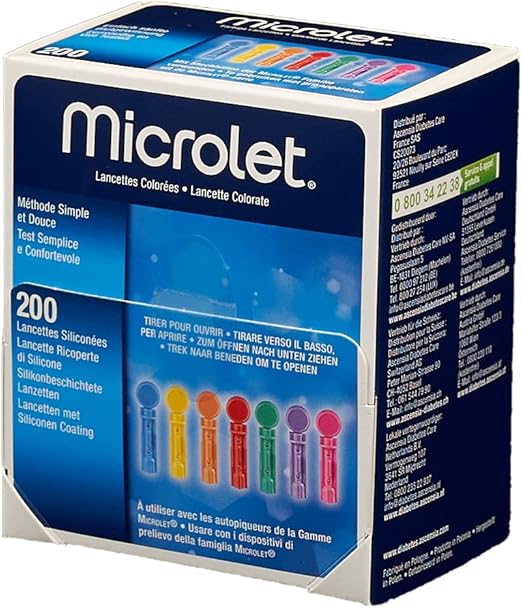 Bayer Microlet Lancets 200pz : Amazon.co.uk: Business, Industry & Science