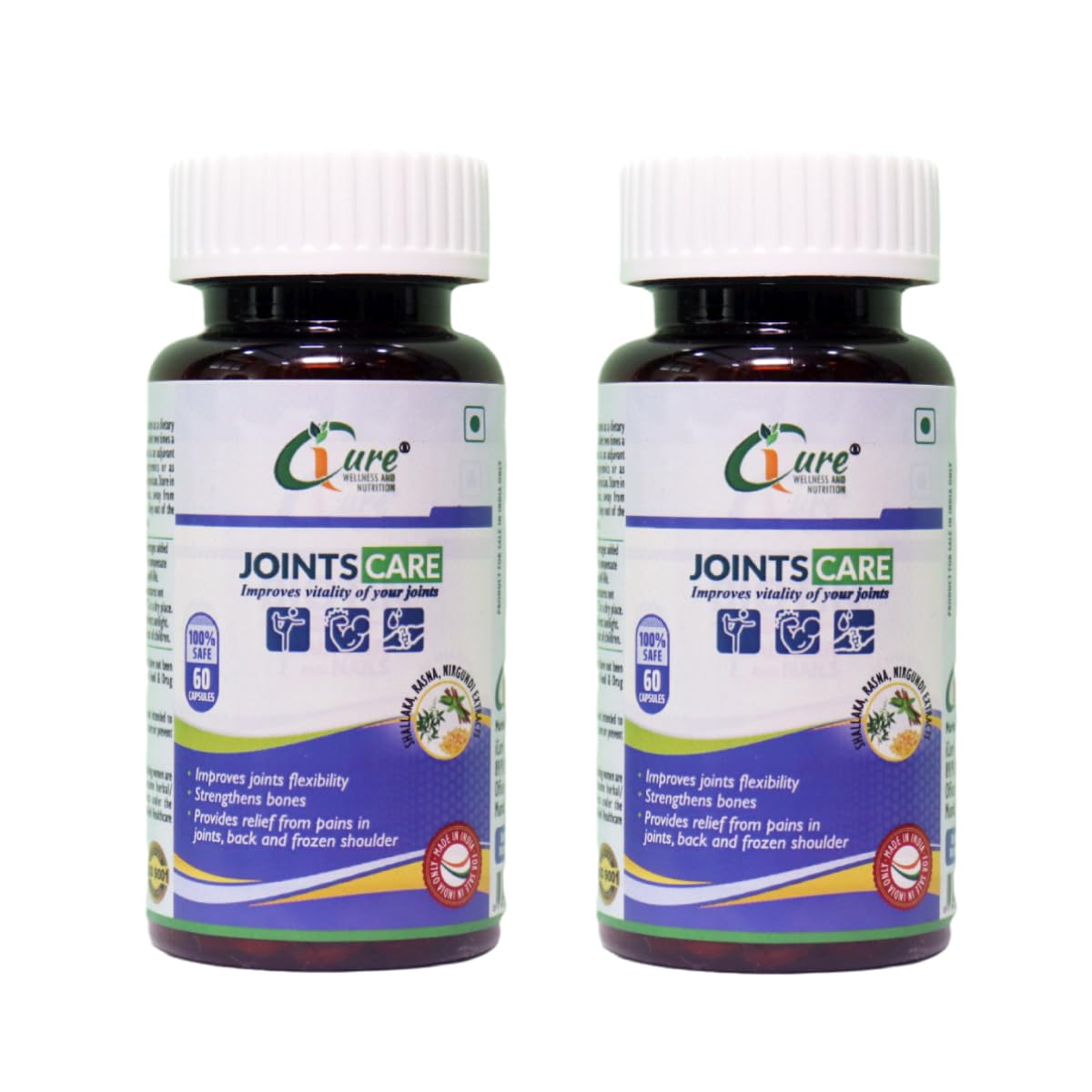 ICURE WELLNESS AND NUTRITION Joint Health Support Supplement (60 ...