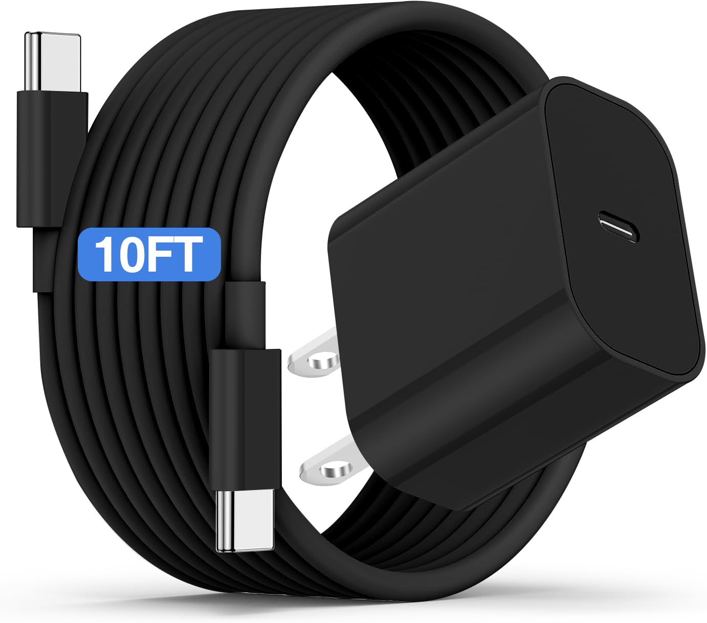 Amazon.com: iPhone 16 15 Fast Charger and 10ft Type C to C Cable Cord ...