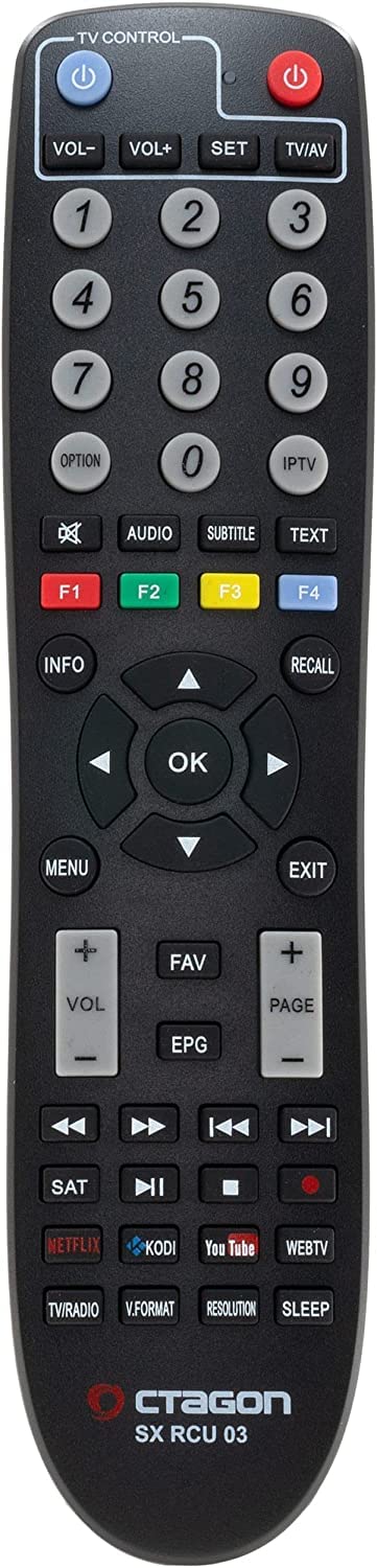 Octagon Original Fernbedienung RCU 03 für SX888 V2 4K - Remote Control ...