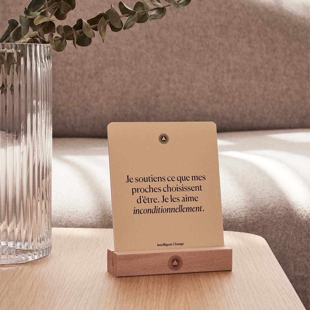 Snapklik.com : French Mindful Affirmation Cards, Daily Words Of ...