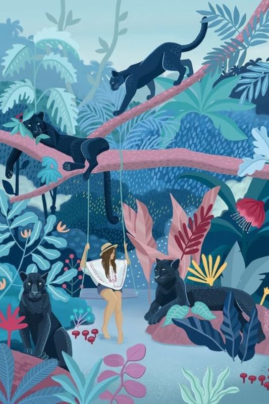 Poster of Tropical Jungle Posters for Room Wall Decortation, Size - 12 ...