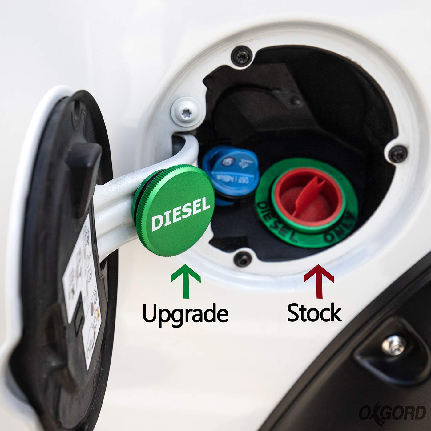 Snapklik.com : Diesel Fuel Cap - Billet Tank Gas Cap For 13-19 Dodge ...