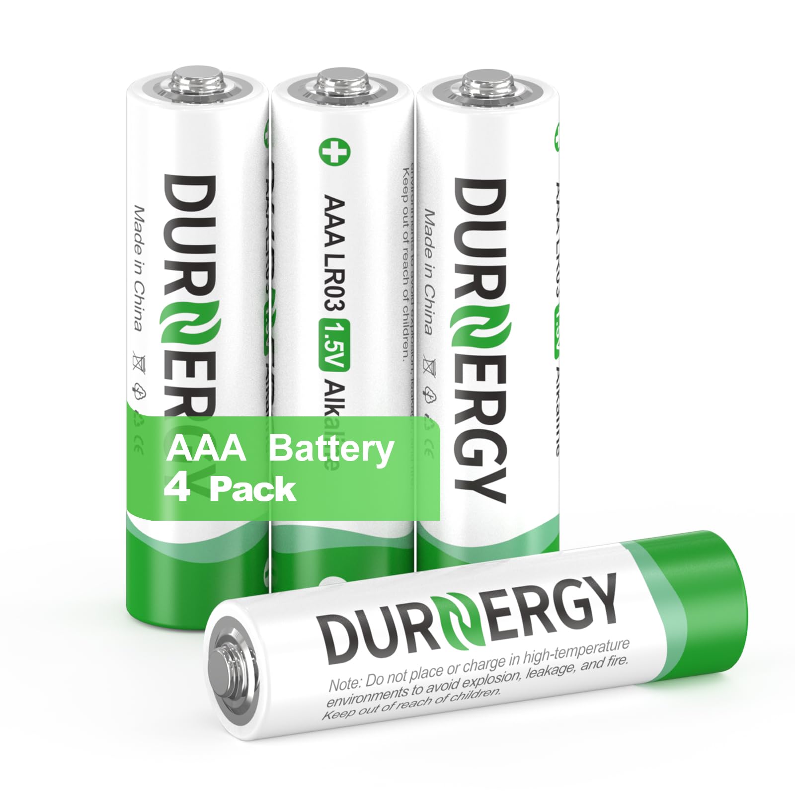Snapklik.com : DURNERGY AAA Batteries 4 Pack, Rechargeable Triple A ...