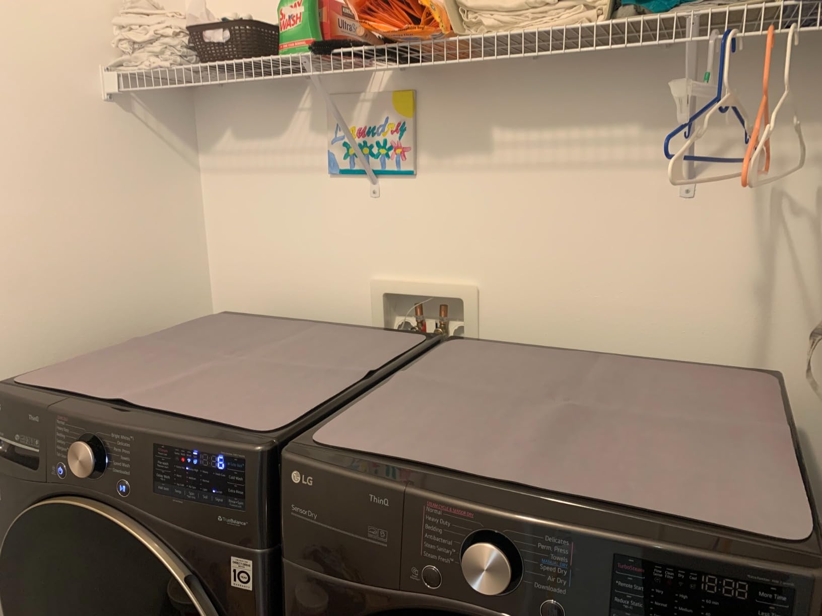 Amazon.com: 2PCS 31.5'' x 27'' Washer and Dryer Covers for the Top ...