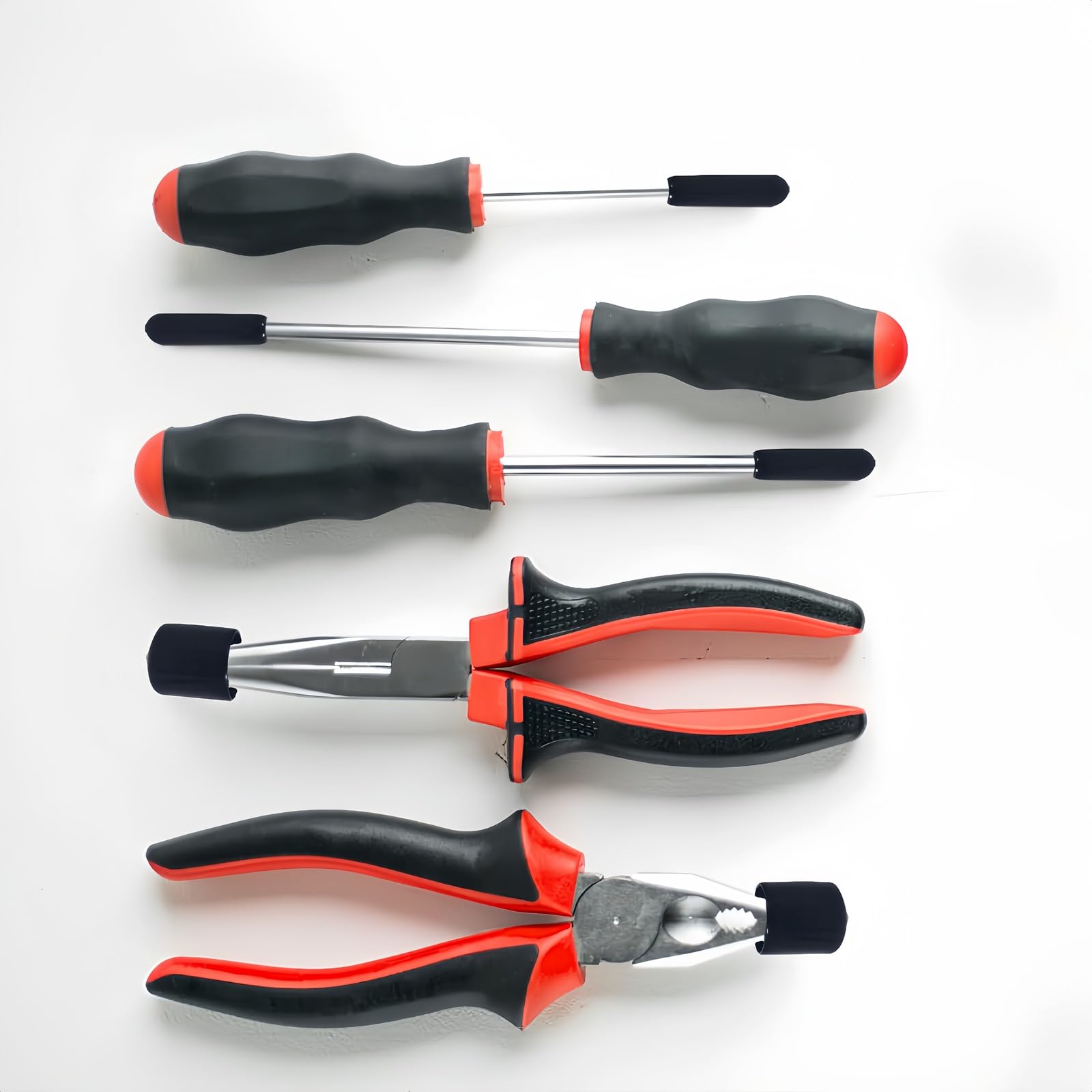 Snapklik.com : Screw Thread Protectors PVC Rubber Round Tube Bolt Cap ...