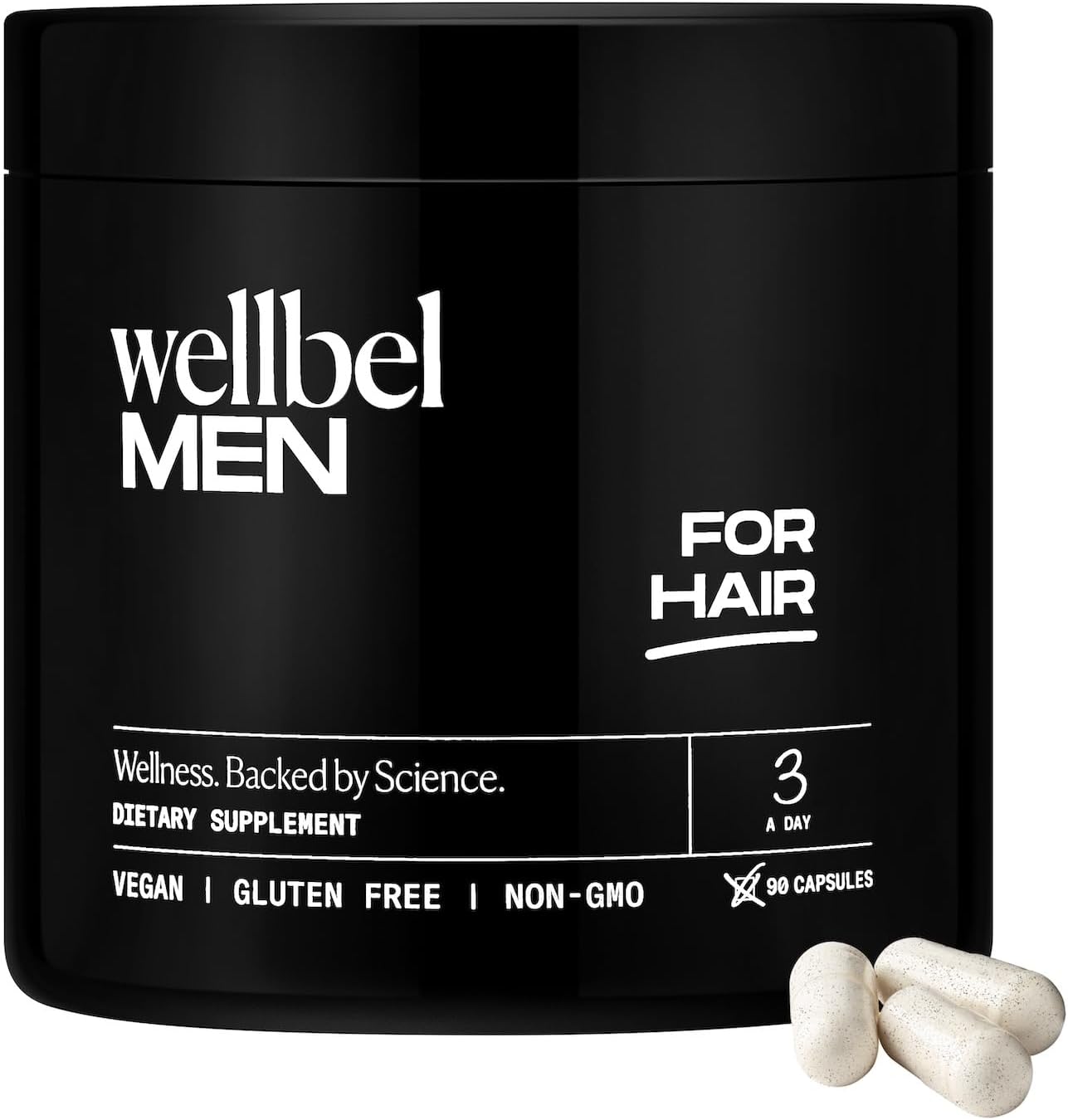 Amazon.com: WELLBEL Men Clean Supplement for Hair, Skin, and Nails ...