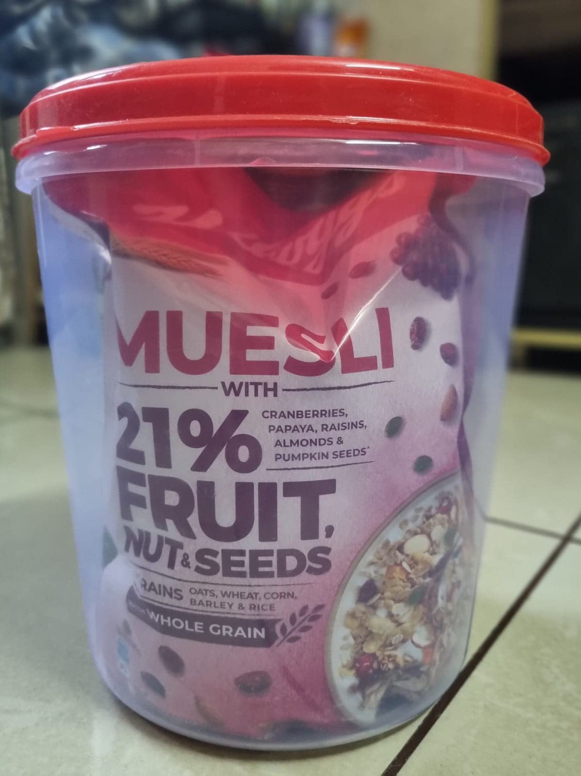 Kellogg's Multigrain Muesli Combo Pack|Muesli With 100% Plant Protein ...