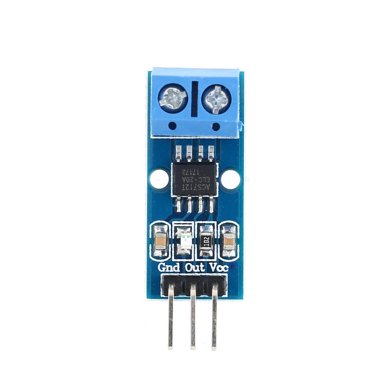 Buy Hall Current Sensor Module Mode ACS712 20A for Pin 5V Power ...