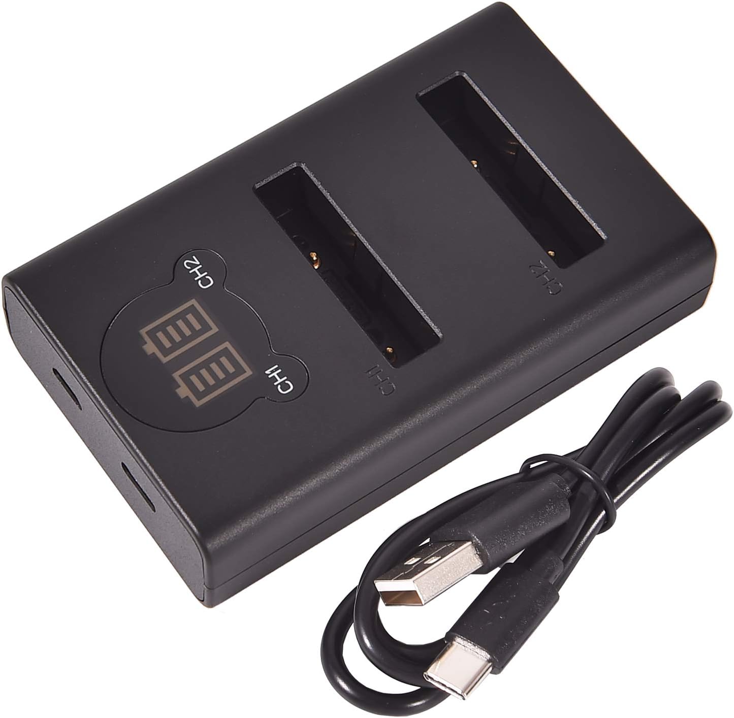 DuraPro LCD Dual USB Charger for Nikon EN-EL14, EN-EL14a and Nikon ...