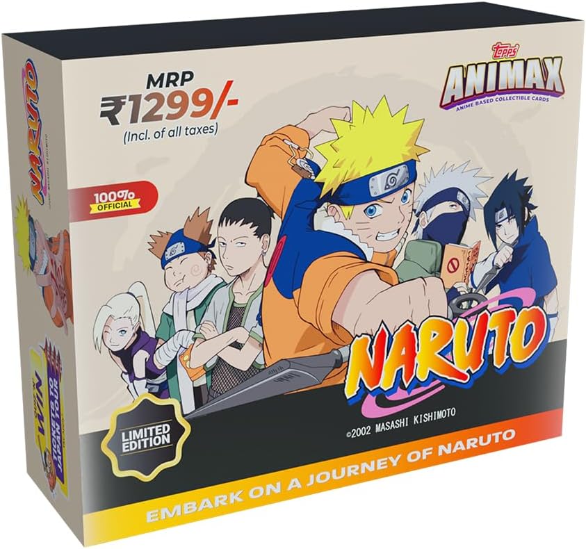 Topps Animax 2024 Official Naruto Collectible Card Game(Limited Edition ...