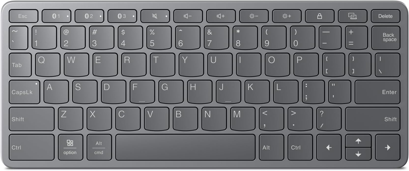 Amazon.com: Lenovo Multi-Device Wireless Bluetooth Keyboard, Connect Up ...